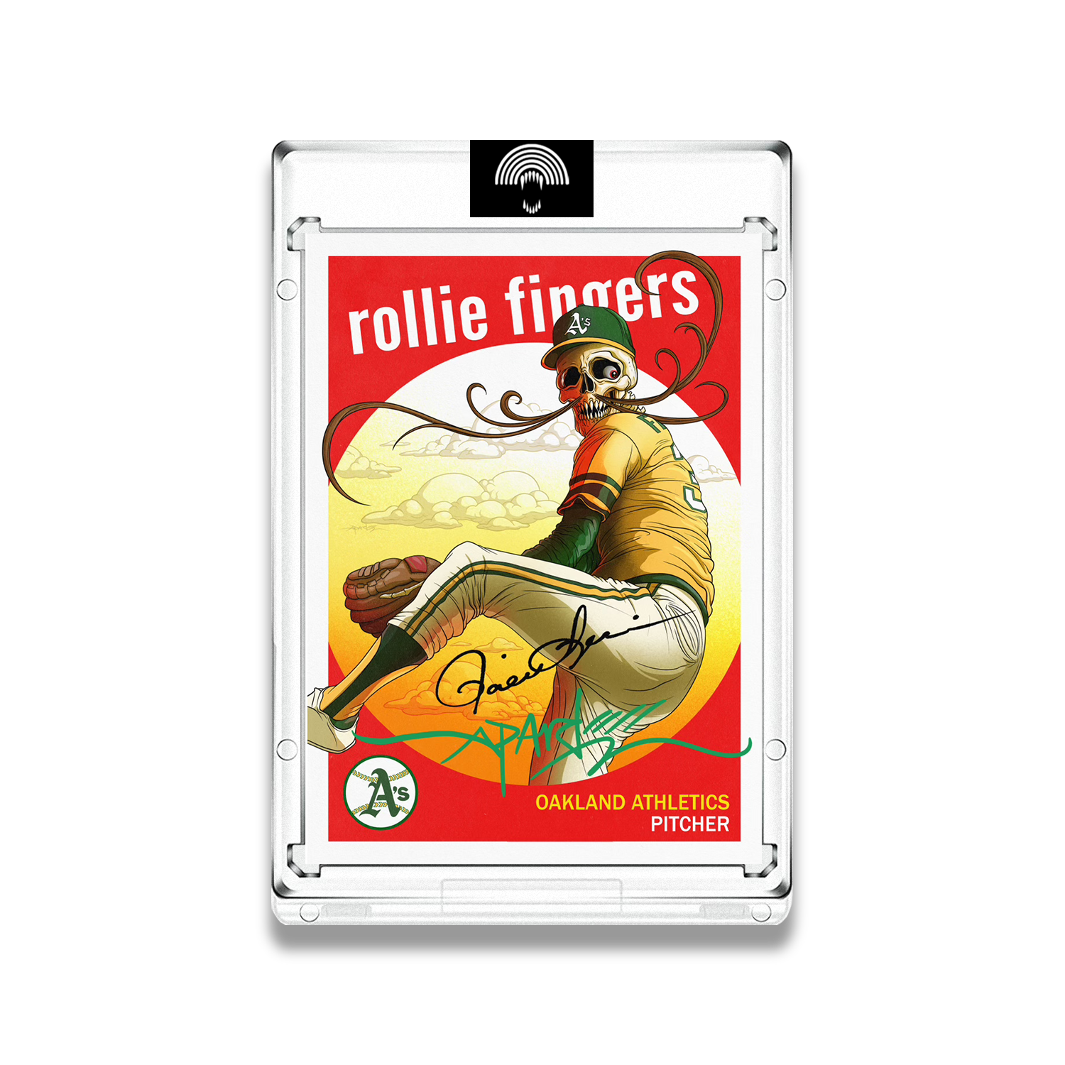 Alex Pardee Artist Autos // Rollie Fingers - Edition of 25 – Variantz
