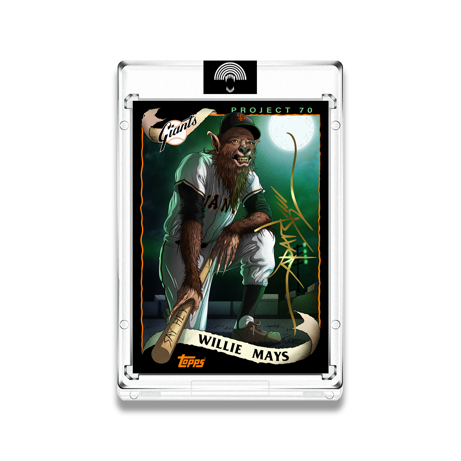 Alex Pardee Artist Autos // Willie Mays - Edition of 15 – Variantz